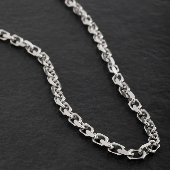 4mm Silver Forza, Heavy-Link Chain | Silver Necklace by Proclamation