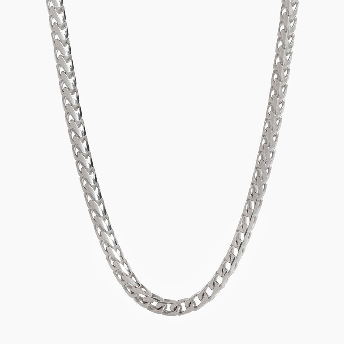 3.5mm Silver Franco Chain, Silver Chain for Men, Proclamation Jewelry