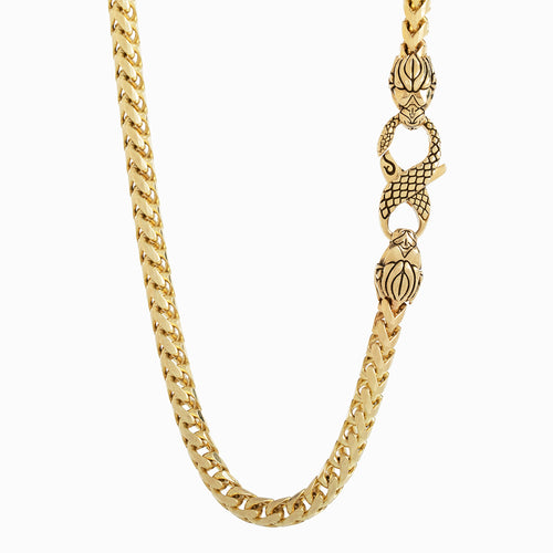 3mm Diamond Cut Franco Chain, 14k Gold Chain Men’s, Solid Gold Chain