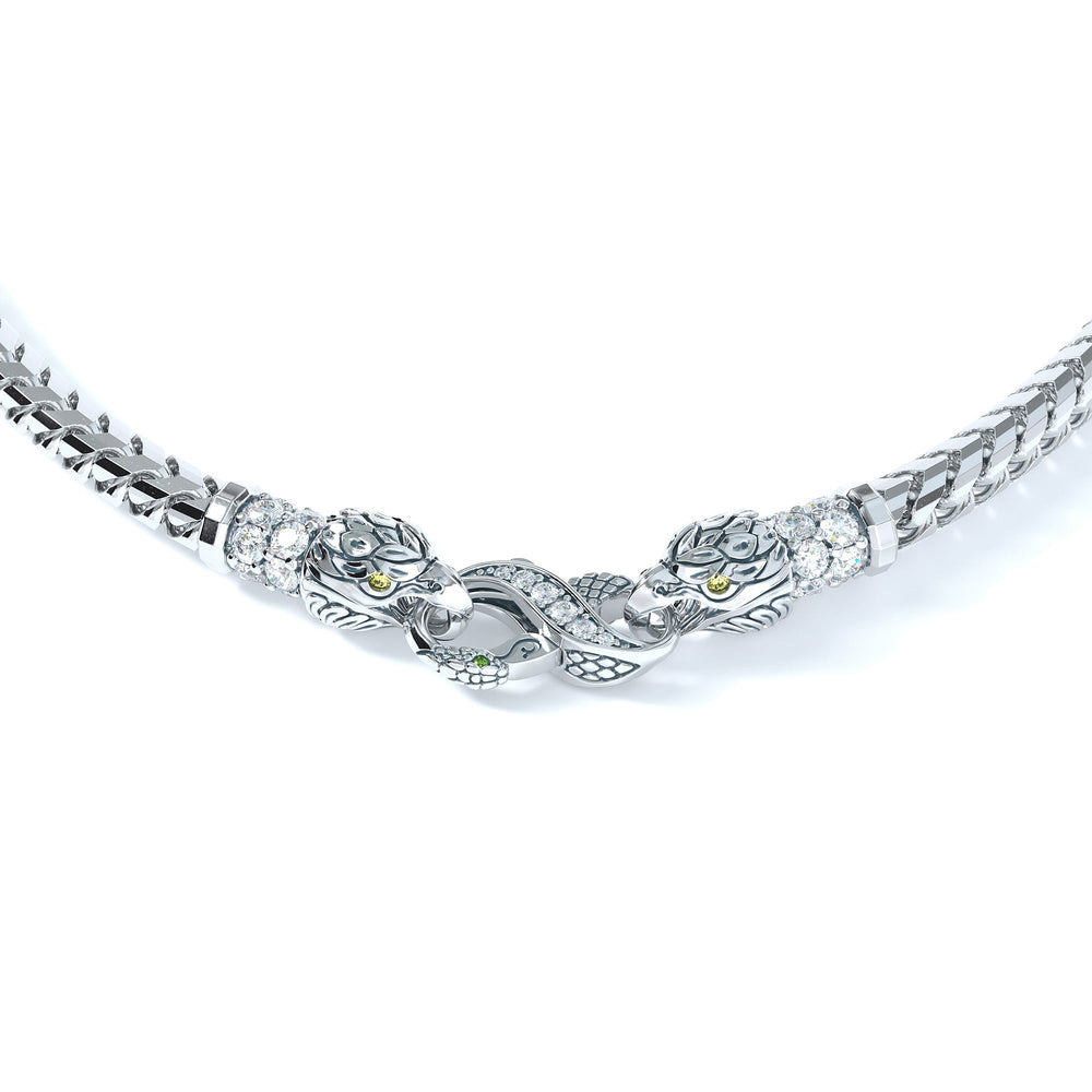 Eagle Diamond Clasp for 5mm Platinum Chains | Proclamation Jewelry
