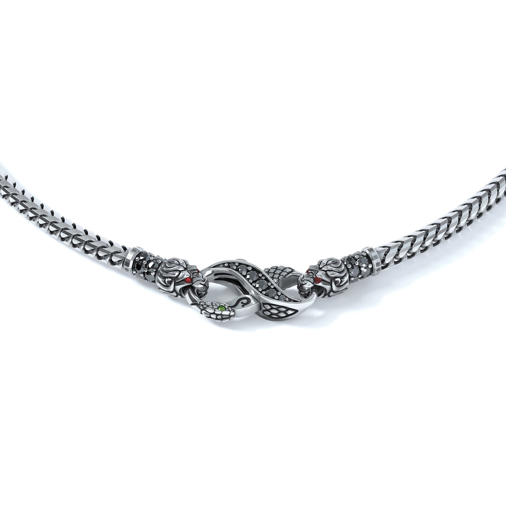 Lion Diamond Clasp for 3mm Silver Chains | Proclamation Jewelry