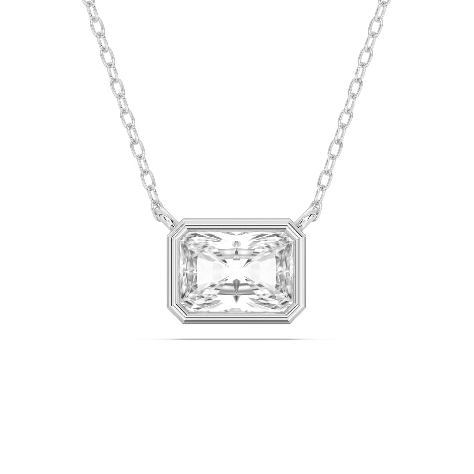 RADIANT BEZEL SOLITAIRE PENDANT | Proclamation Jewelry