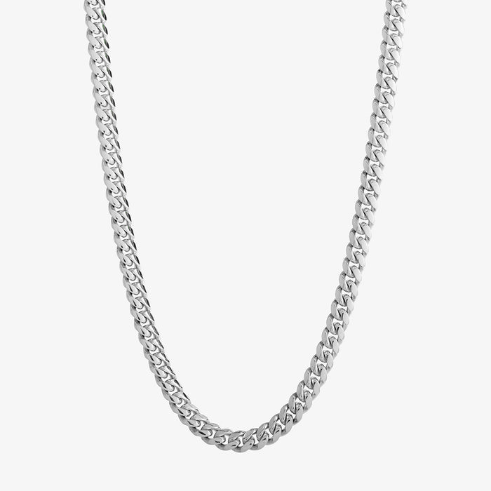 4mm Miami Cuban Link Chain | Solid Platinum | Proclamation Jewelry