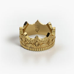 Majesty Gold Crown Ring for Men | Proclamation Jewelry — Proclamation