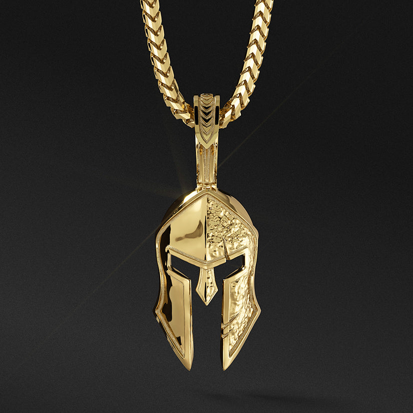 Gold Skull Pendant, 14k Memento Mori, Proclamation Jewelry
